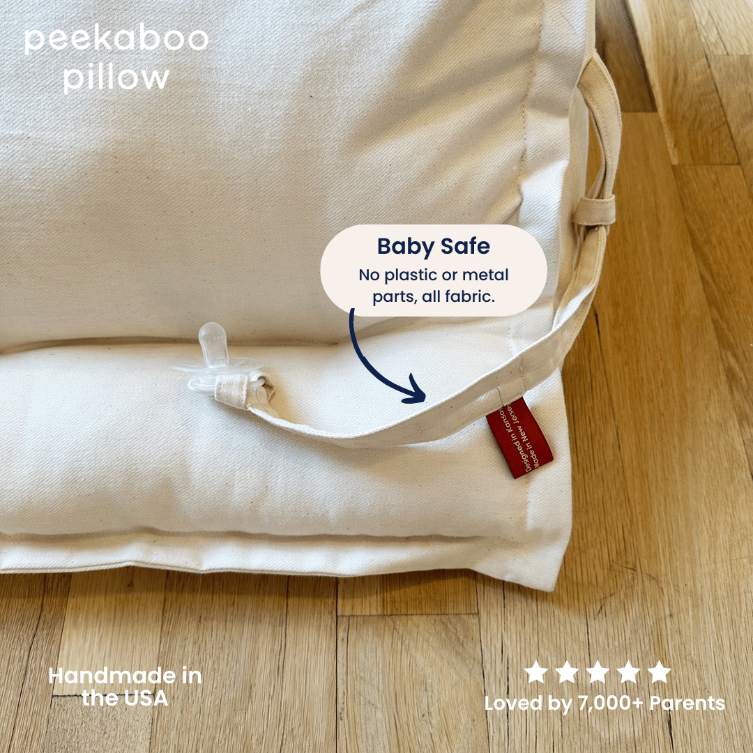 Pacifier Strap | Organic Fabric – Peekaboo Pillow